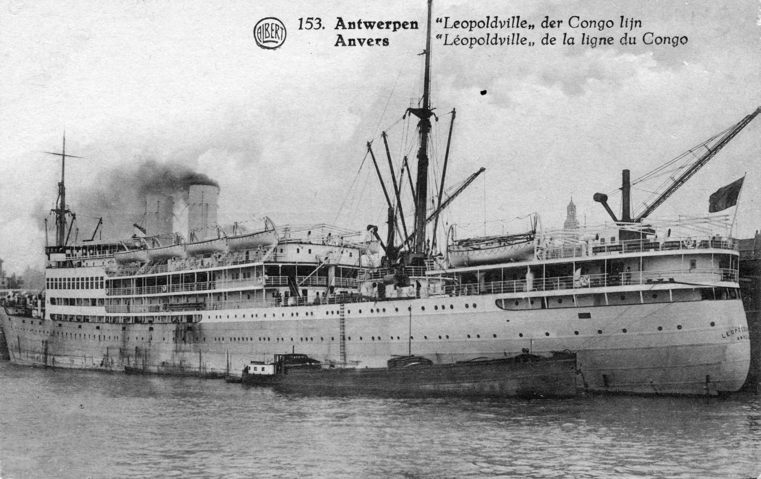 Le transport de troupes Léopoldville - La Médiathèque de la Mer, le ...